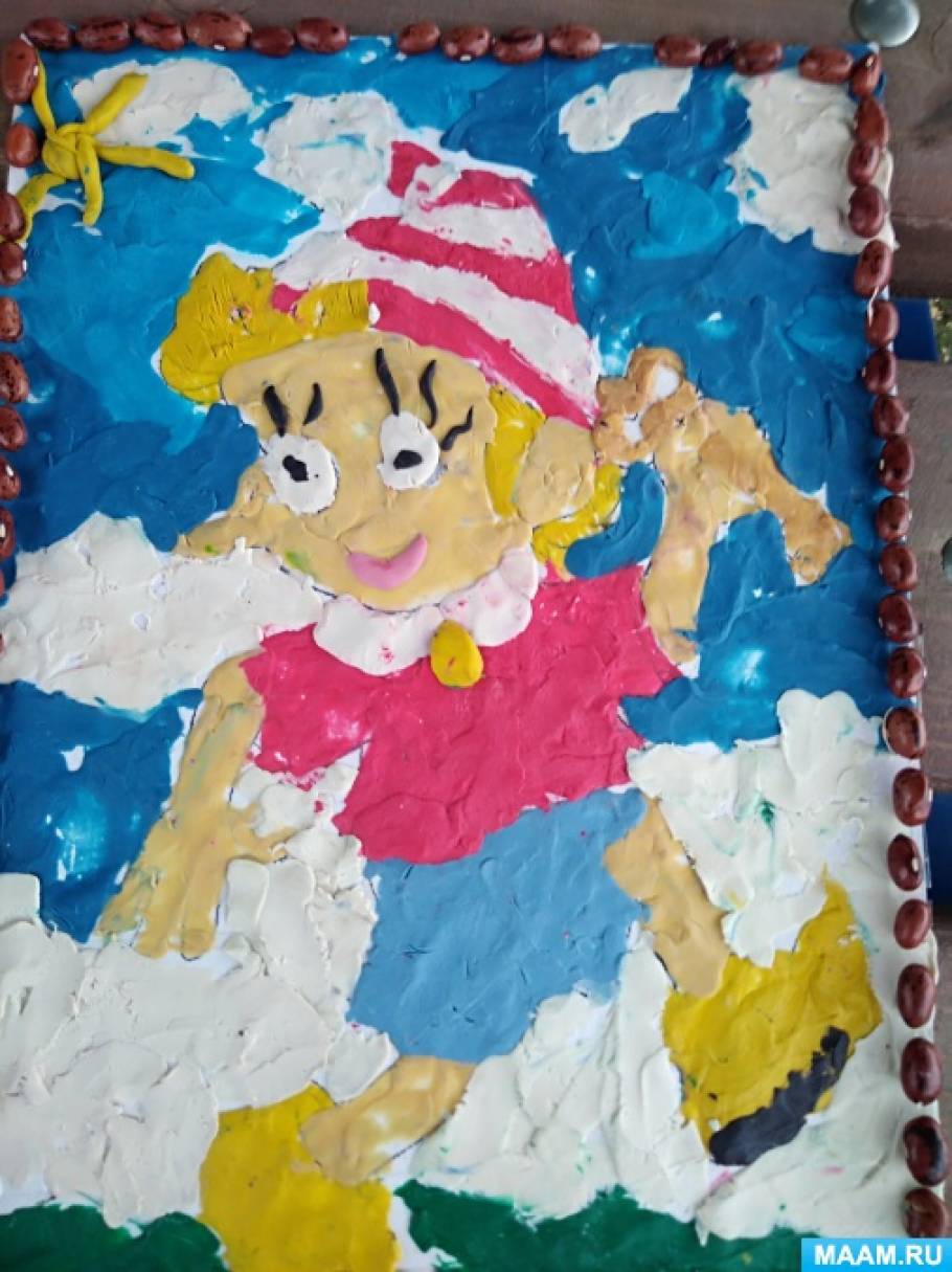 Изобразительная деятельность в старшей группе. Пластилинография ...