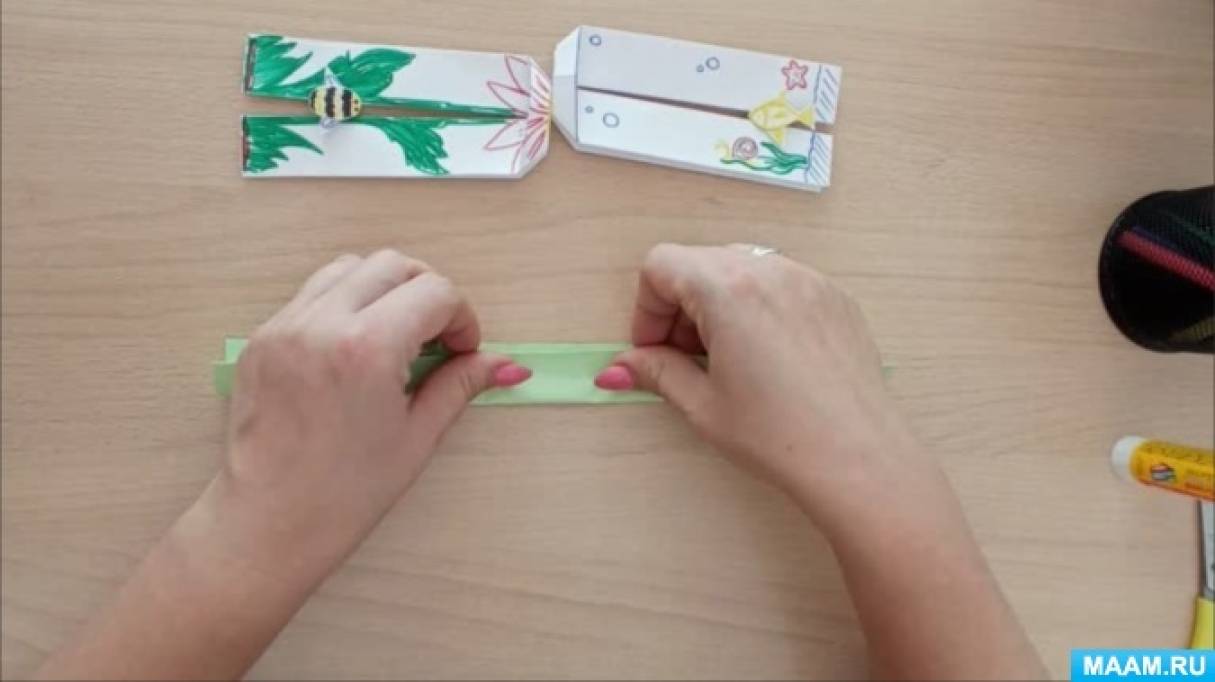 Мастер-класс «Игрушка-бегунок из бумаги» (19 фото). Воспитателям ...