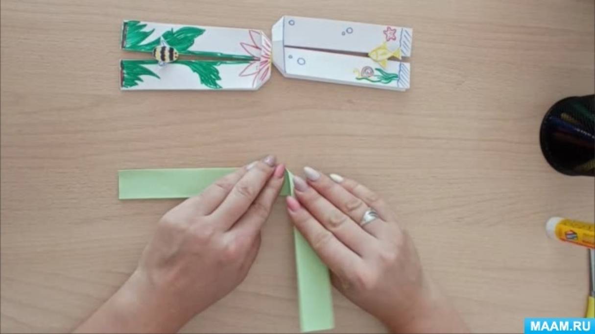 Мастер-класс «Игрушка-бегунок из бумаги» (19 фото). Воспитателям ...