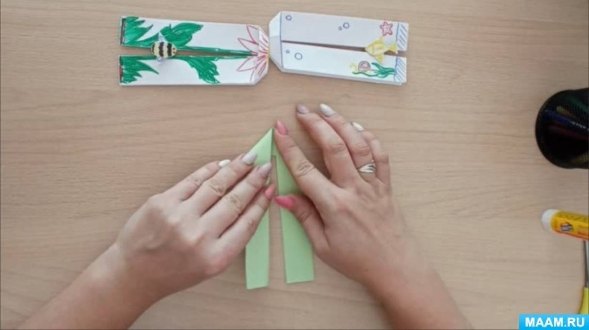 Мастер-класс «Игрушка-бегунок из бумаги» (19 фото). Воспитателям ...