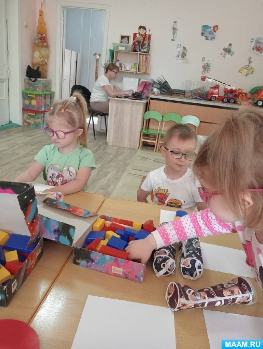 Конспект коррекционного занятия «Светофор» для детей с нарушением ...