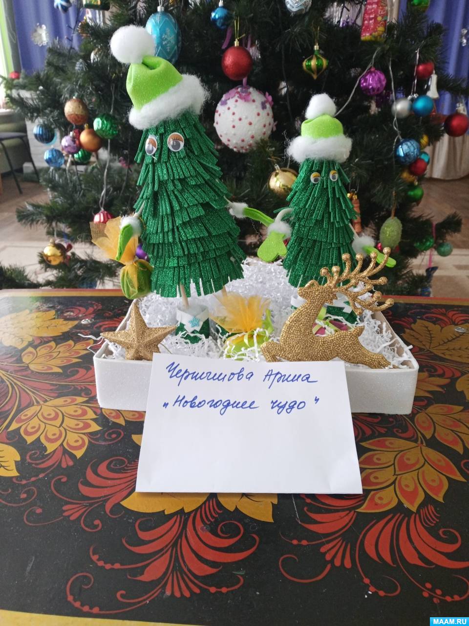 Фотоотчет о совместном творчестве родителей и детей в конкурсе ...