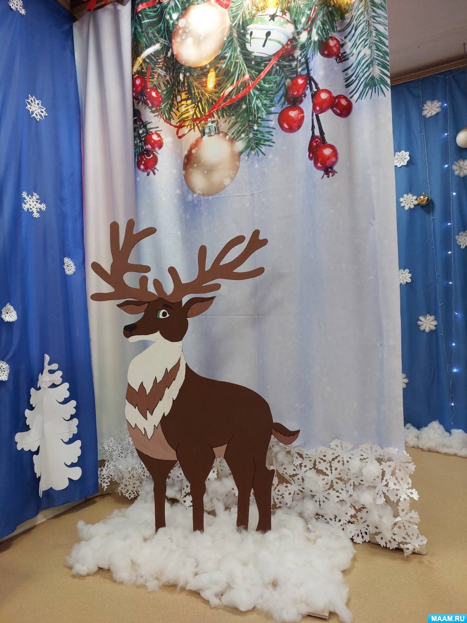 Новогодние поделки из фанеры. Мастер-класс «Олень» (6 фото ...