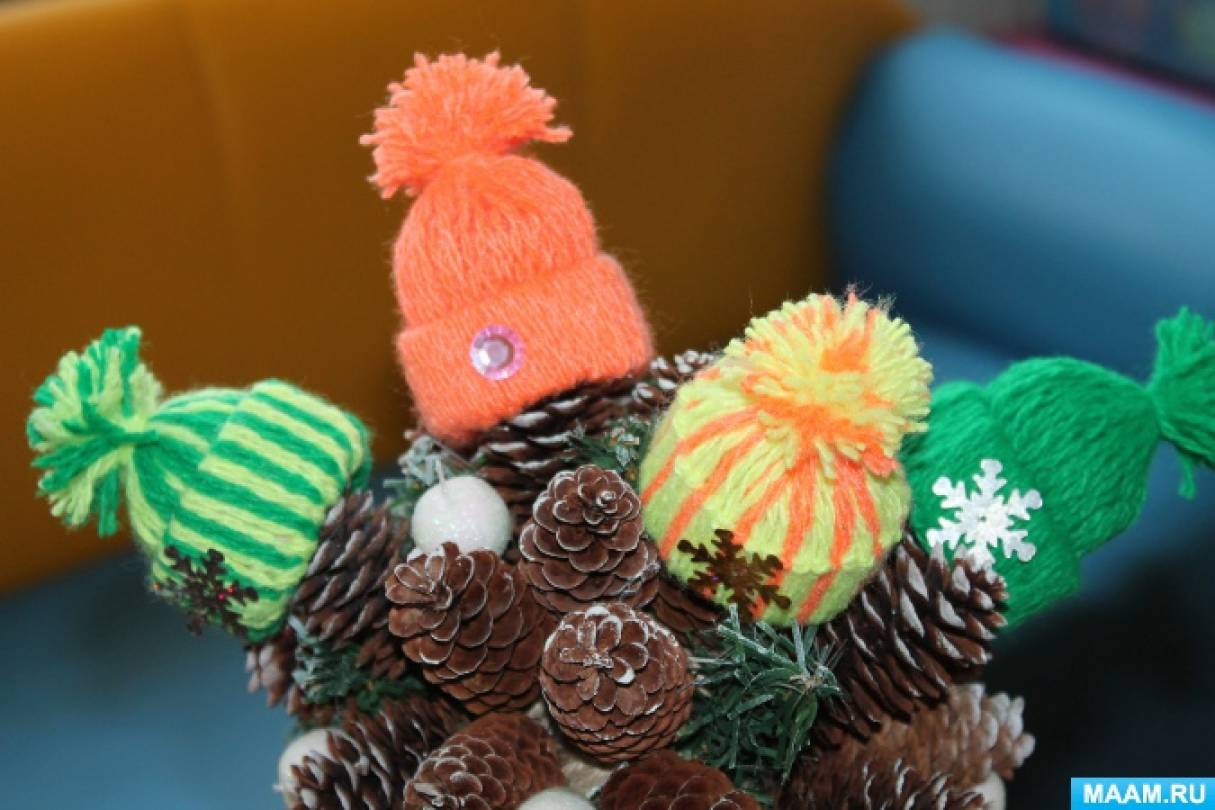 Мастер-класс для коллег «Новогодняя шапочка» (32 фото). Воспитателям ...