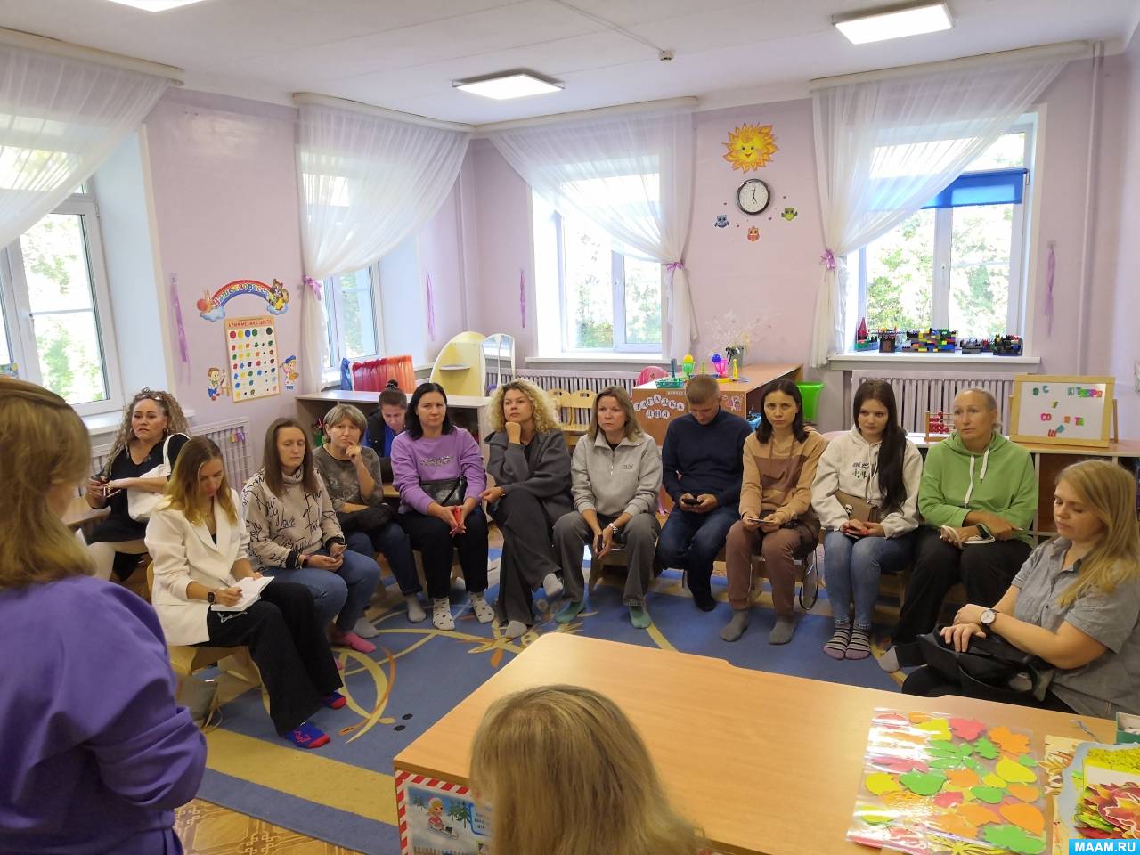 Родительское собрание в подготовительной группе. Фотоотчёт (5 фото ...