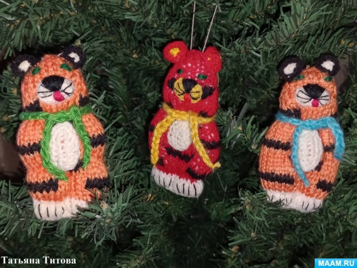 Новогодние сувениры своими руками — символы 2022 года (14 фото ...