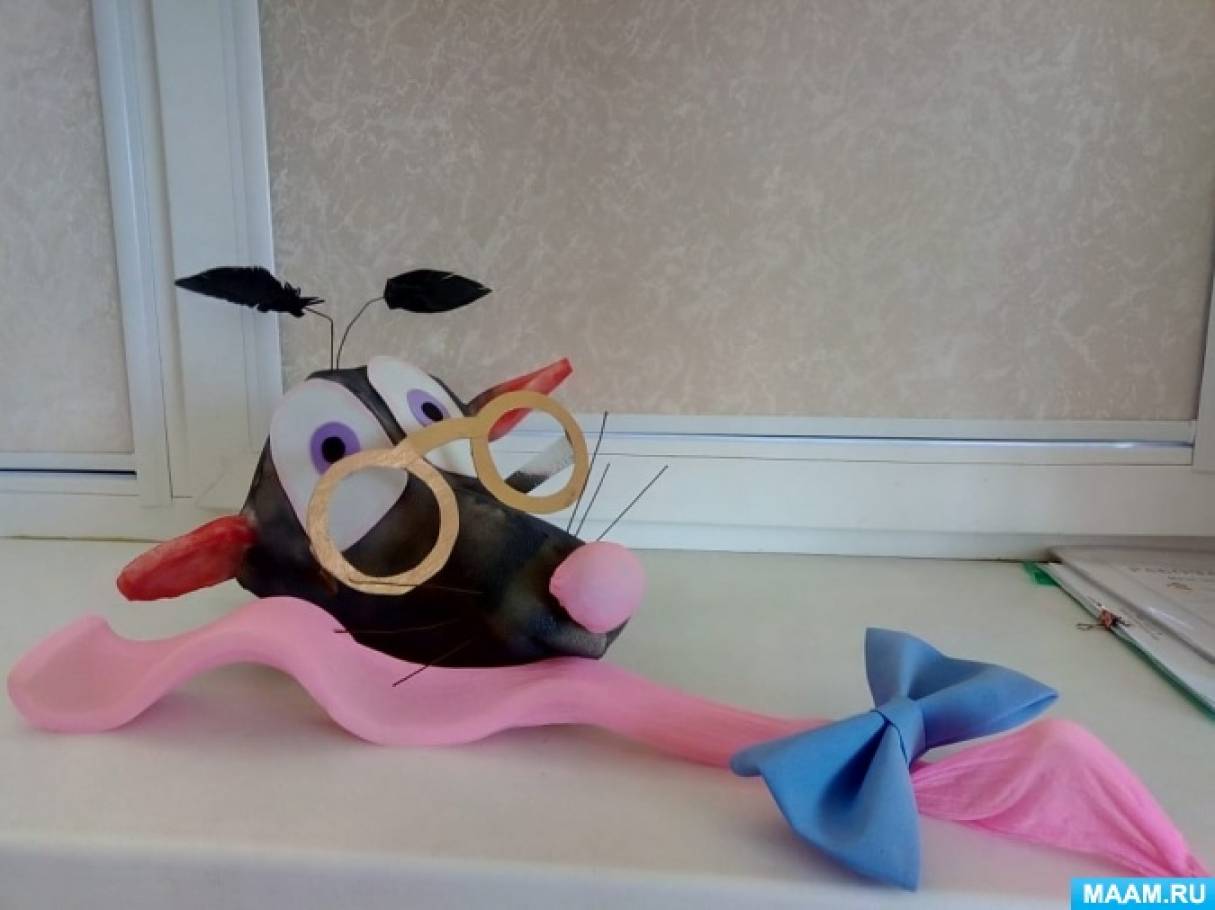 Маска крысы Лулы из мультфильма «Буба» (3 фото). Воспитателям детских ...