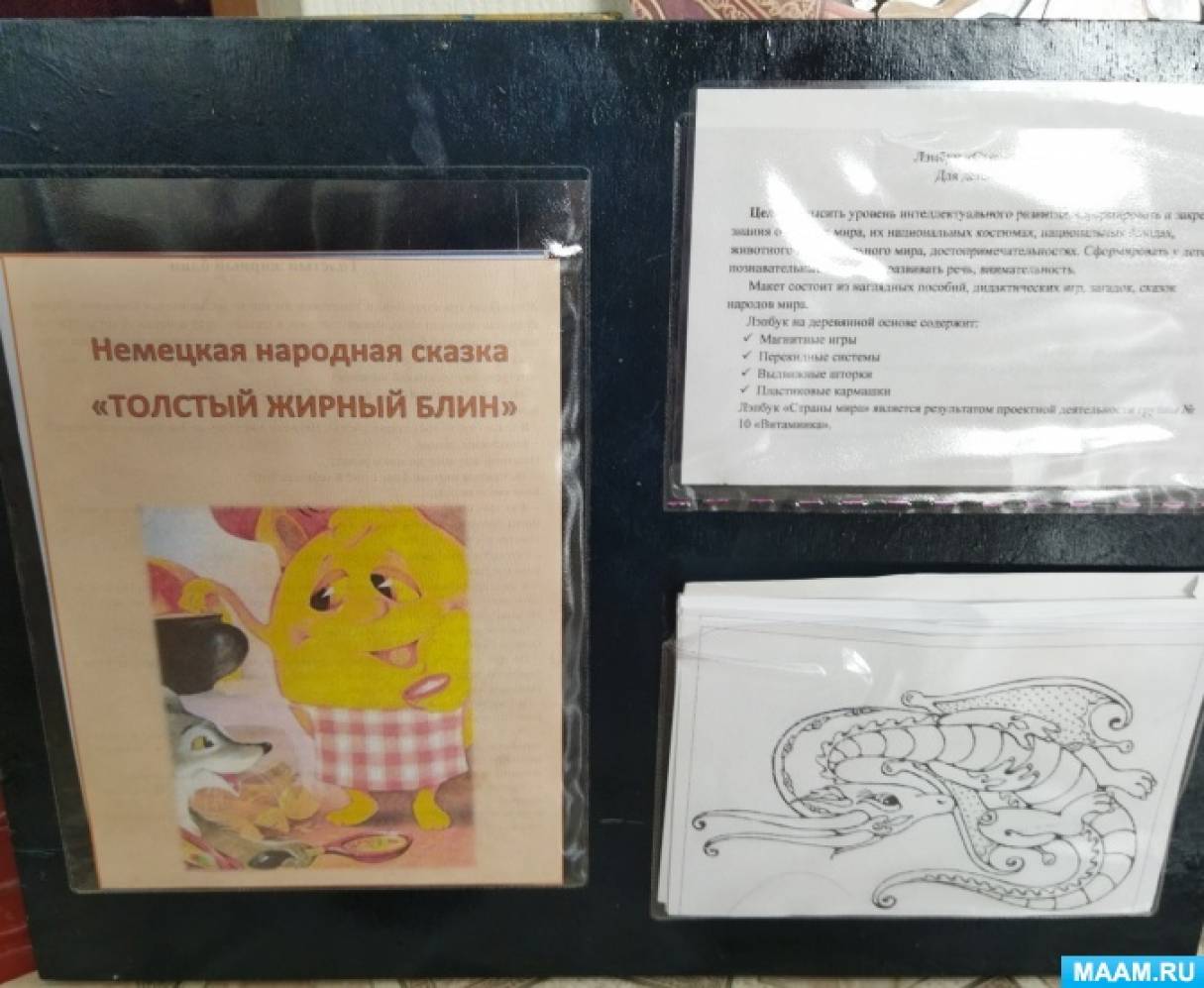 Лэпбук «Страны мира» (4 фото). Воспитателям детских садов, школьным ...