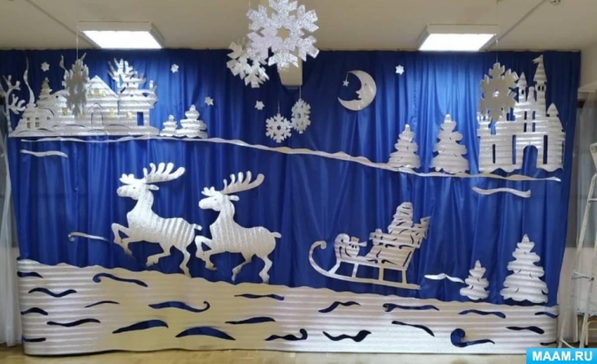 Новогоднее оформление (3 фото). Публикация 1576346. Воспитателям ...