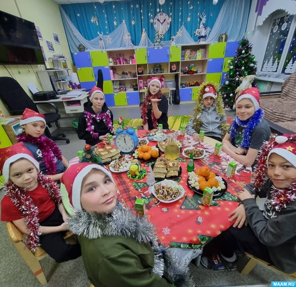 «Под Новый год». Фотоотчет о новогоднем чаепитии в СРЦН (7 фото ...