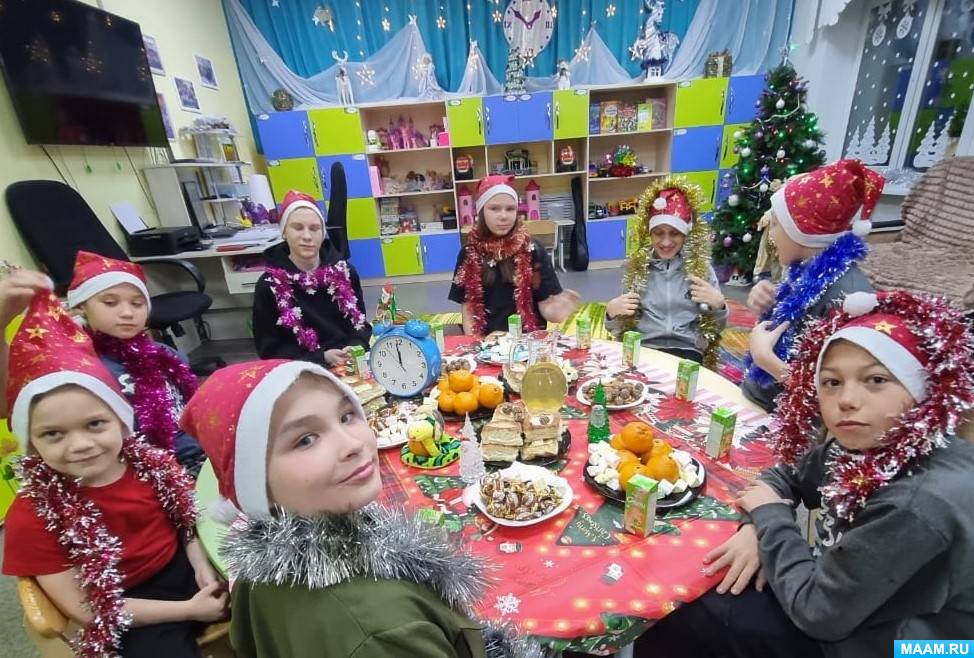 «Под Новый год». Фотоотчет о новогоднем чаепитии в СРЦН (7 фото ...