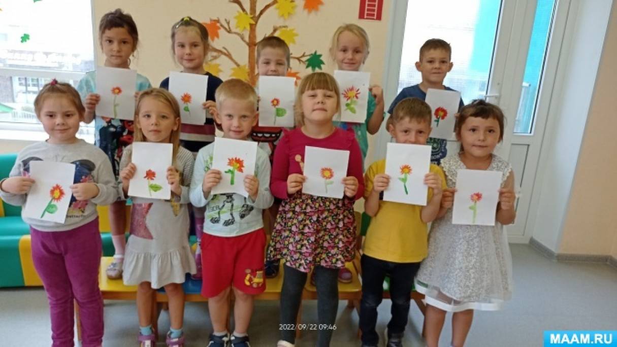 Конспект занятия по рисованию в старшей группе «Космея» (2 фото ...