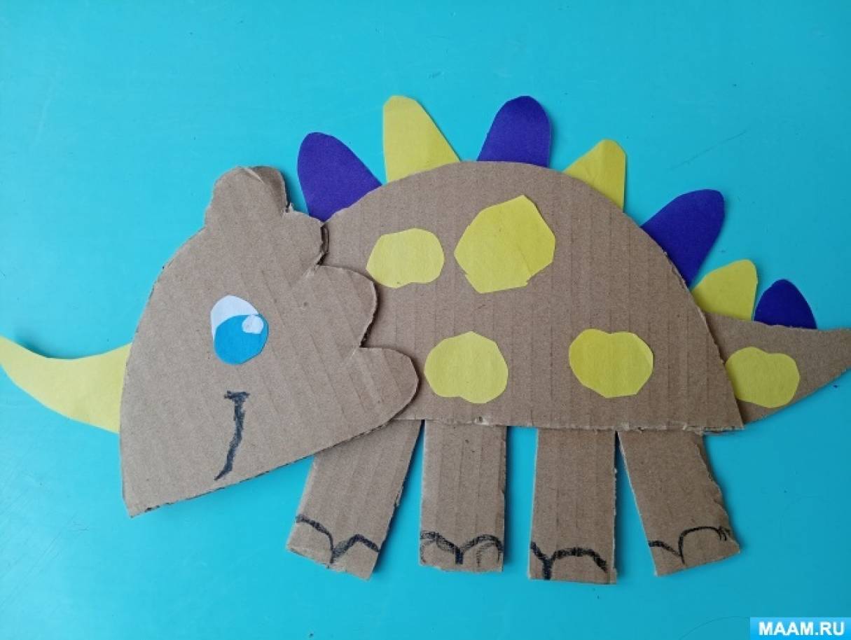 Детский мастер-класс по изготовлению поделки из картона и цветной ...