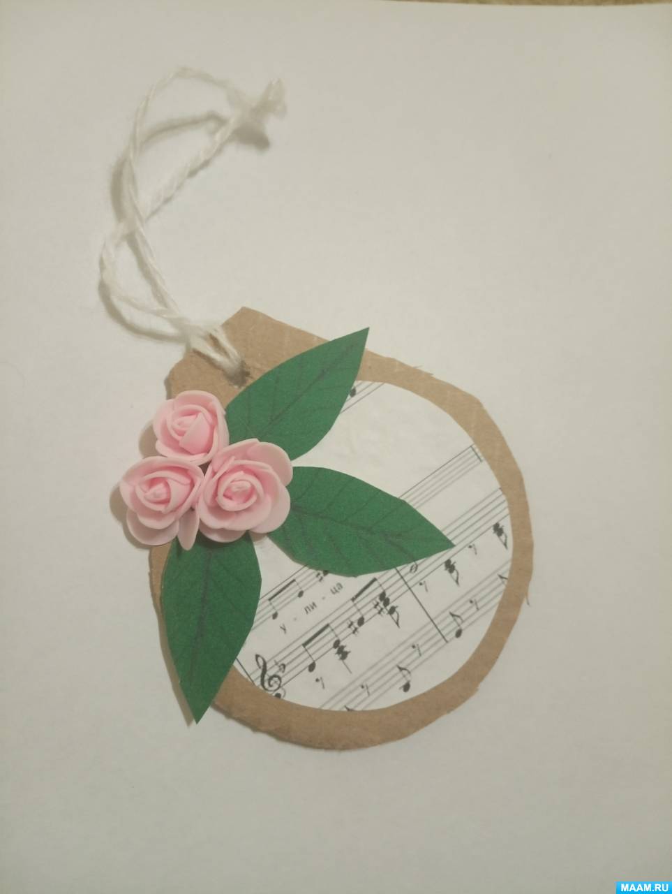 Мастер-класс по изготовлению бирки для подарков из картона «Новогодний ...