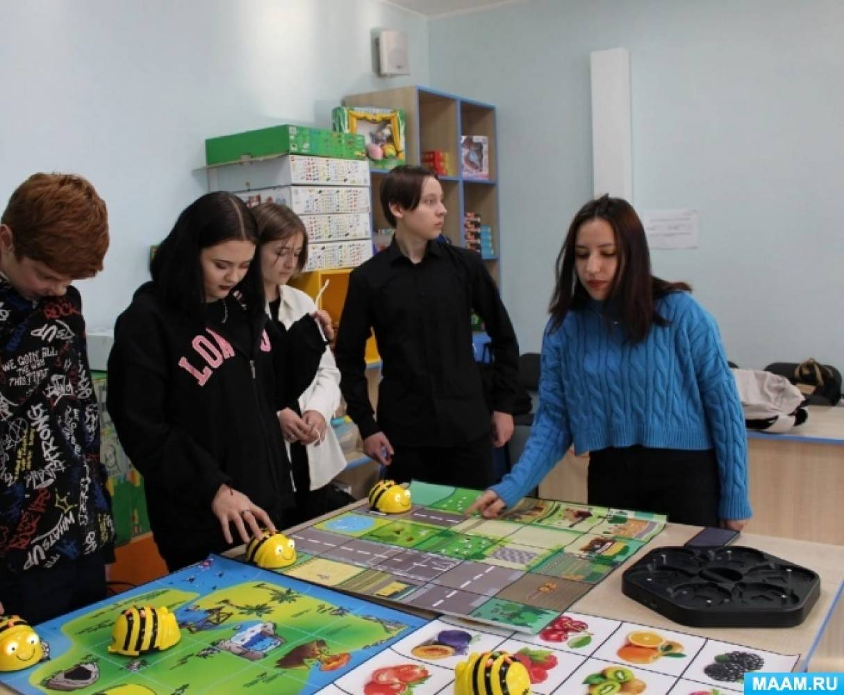 Теория и практика студентов использования мини-робота Вее-Воt «Умная ...