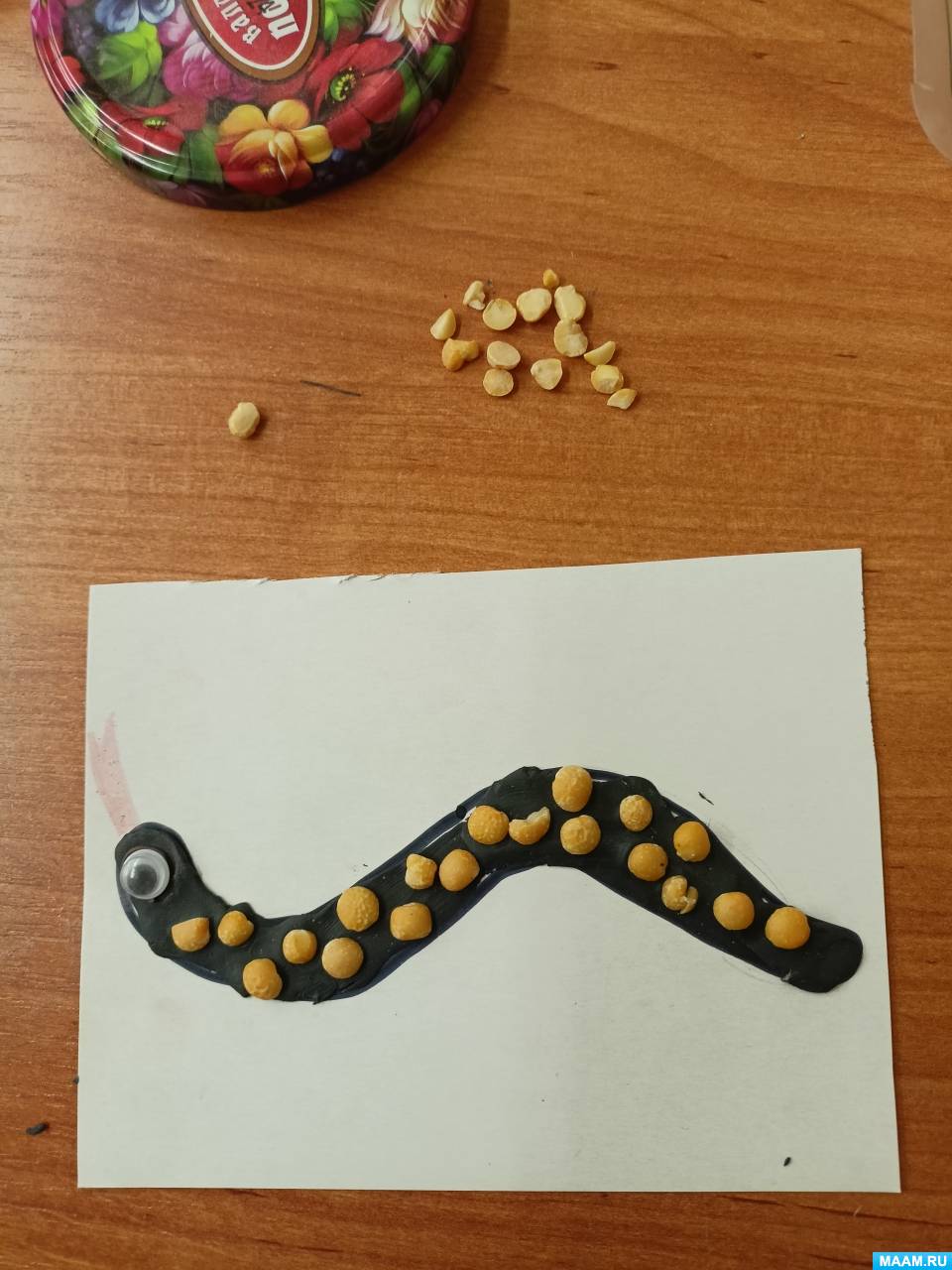 Символ нового года — Змея в технике пластилинографии с использованием ...