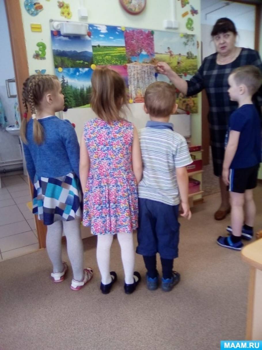 Конспект занятия «Зеленый покров Земли» в старшей группе (2 фото ...