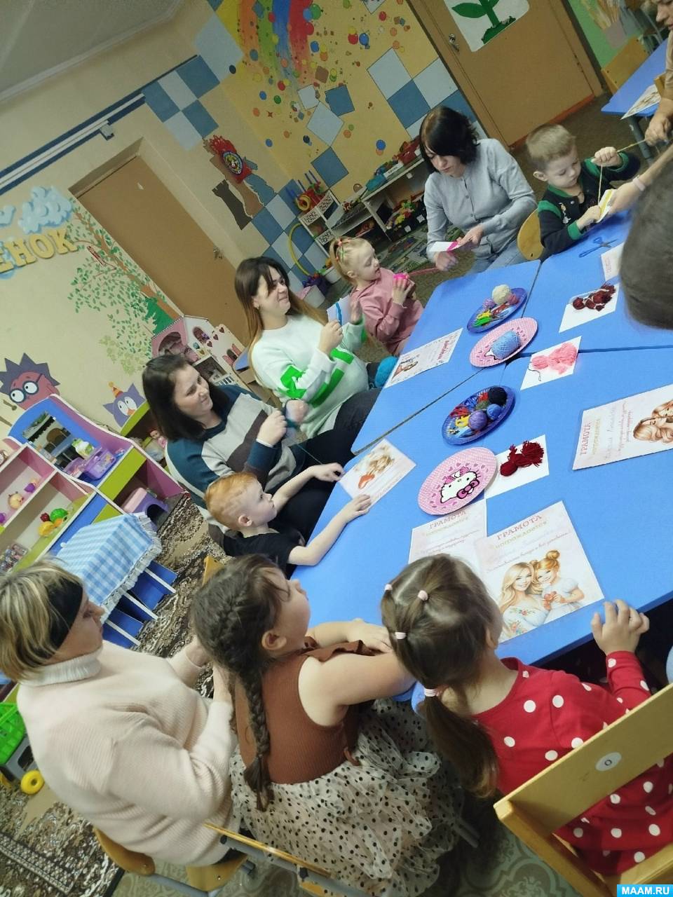 Фотоотчет «Родительское собрание к Дню матери» (5 фото). Воспитателям ...
