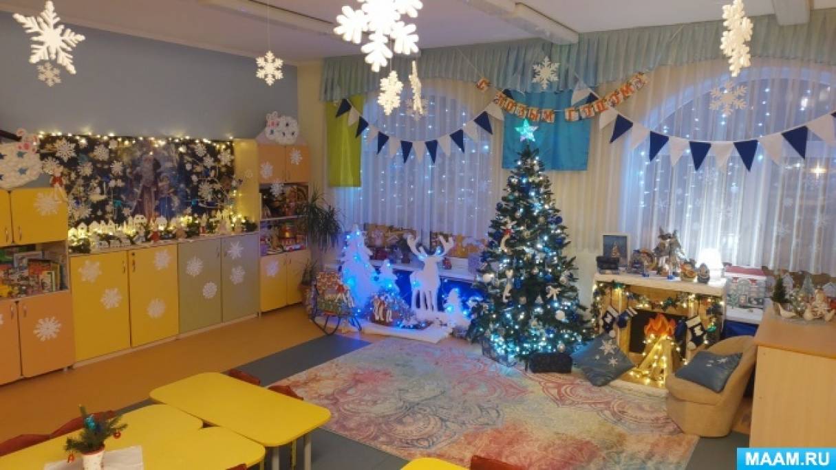 Новогоднее оформление группы (16 фото). Публикация 1558326 ...