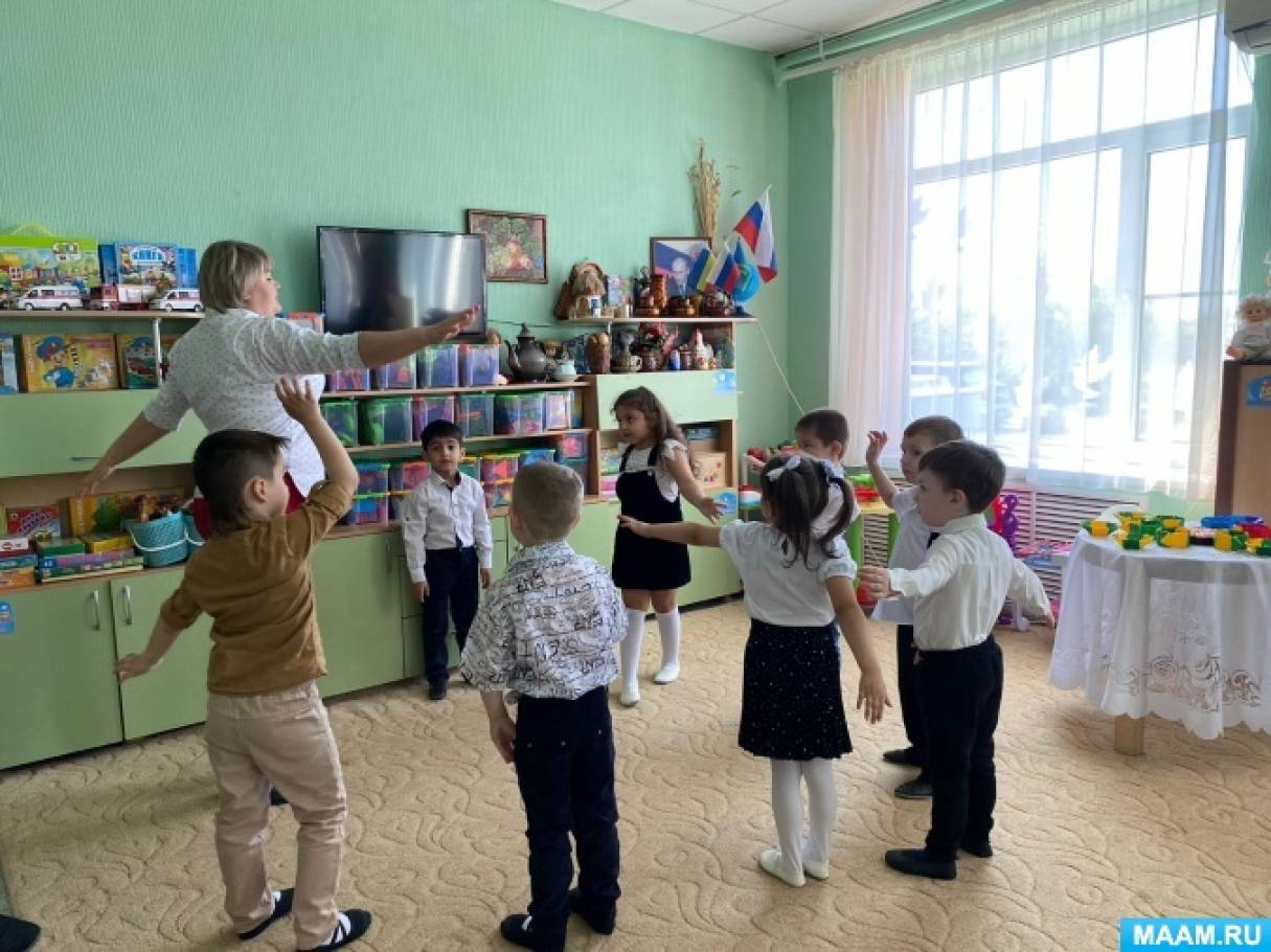 Конспект открытого занятия с использованием тико-моделирования ...