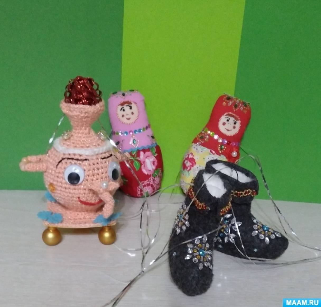 Фотоотчёт «Новогодние игрушки для ёлочки» (4 фото). Воспитателям ...