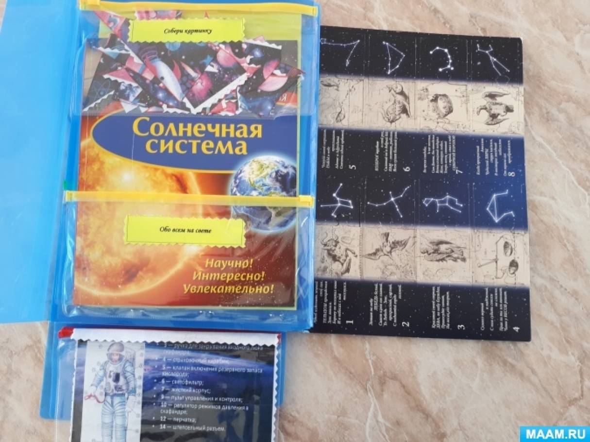 Учебно-методическое пособие «Лэпбук «Космос» (4 фото). Воспитателям ...