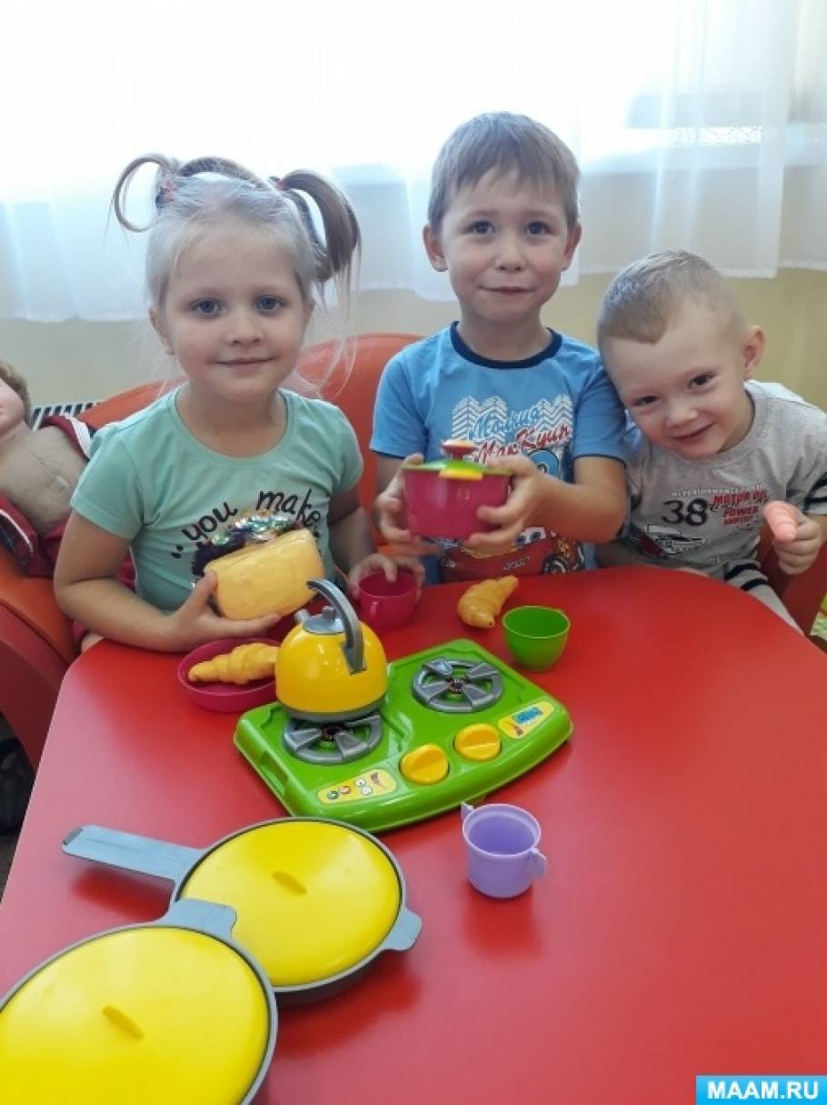 Сюжетно-ролевая игра в средней группе (7 фото). Воспитателям детских ...