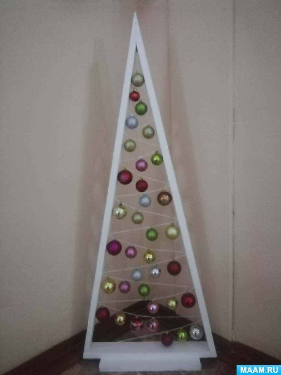 Новогодние елочки. Мастер-классы, поделки. Воспитателям детских садов ...