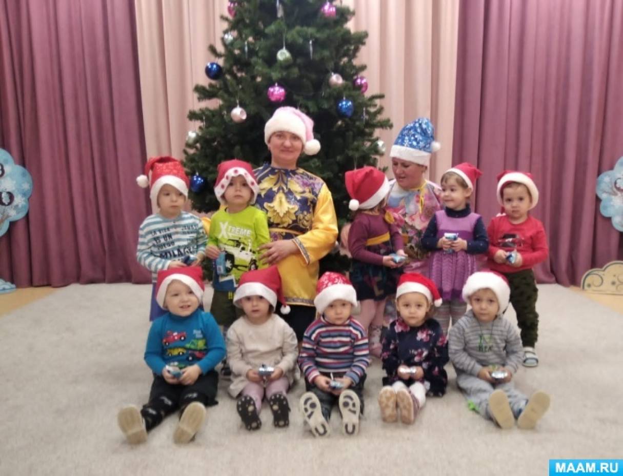 Фотоотчет «Гномики в гостях у елочки» (5 фото). Воспитателям детских ...