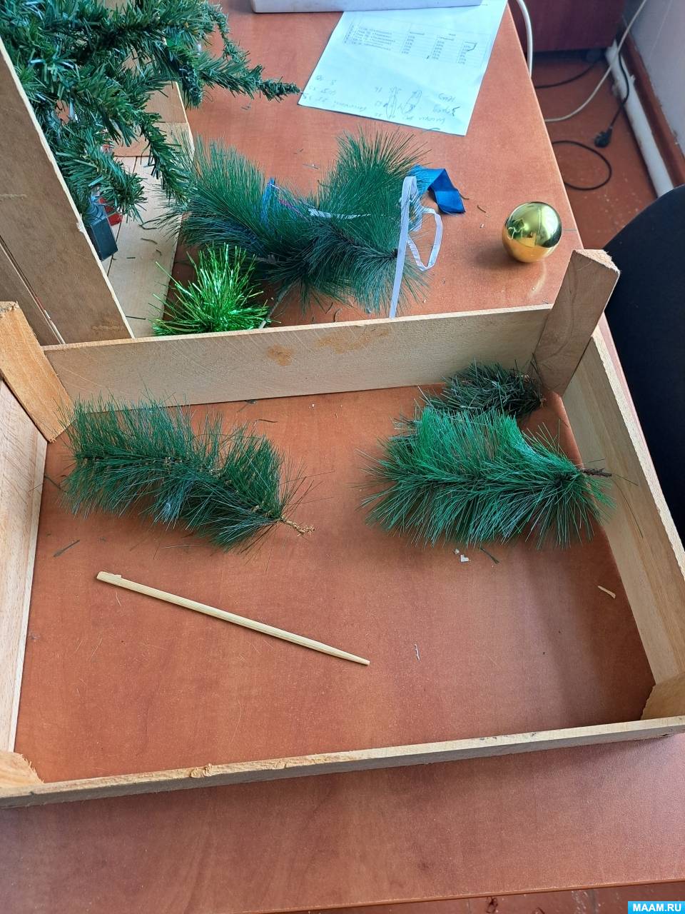 Поделка «Новогодняя сказка» (5 фото). Воспитателям детских садов ...