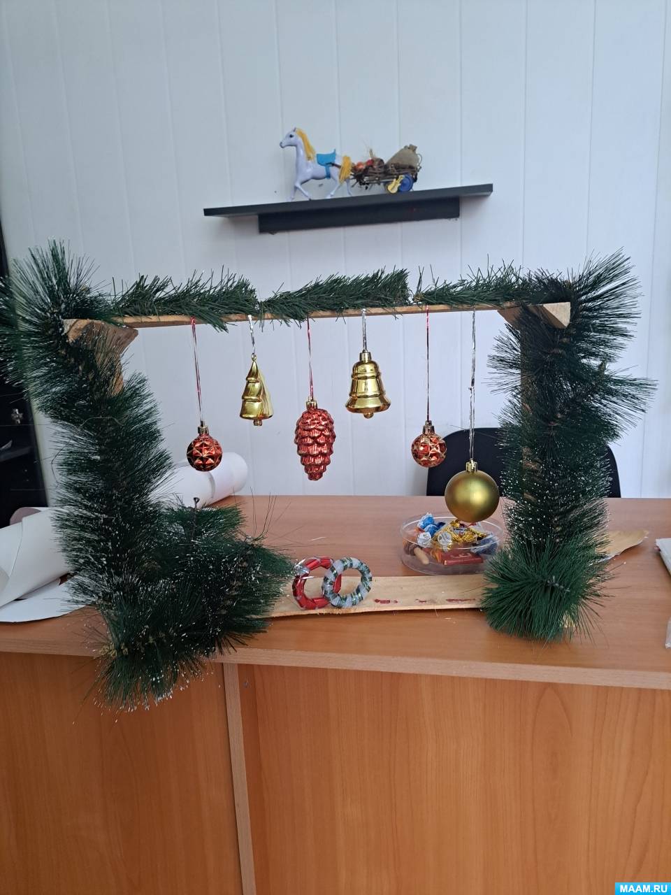 Поделка «Новогодняя сказка» (5 фото). Воспитателям детских садов ...