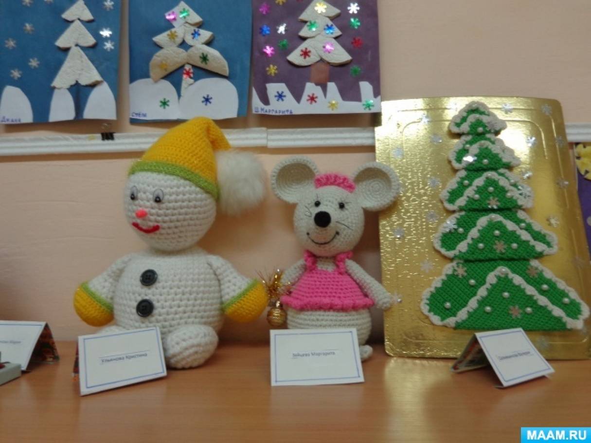 Фотоотчёт о выставке «Символы Нового года» в старшей группе (11 фото ...