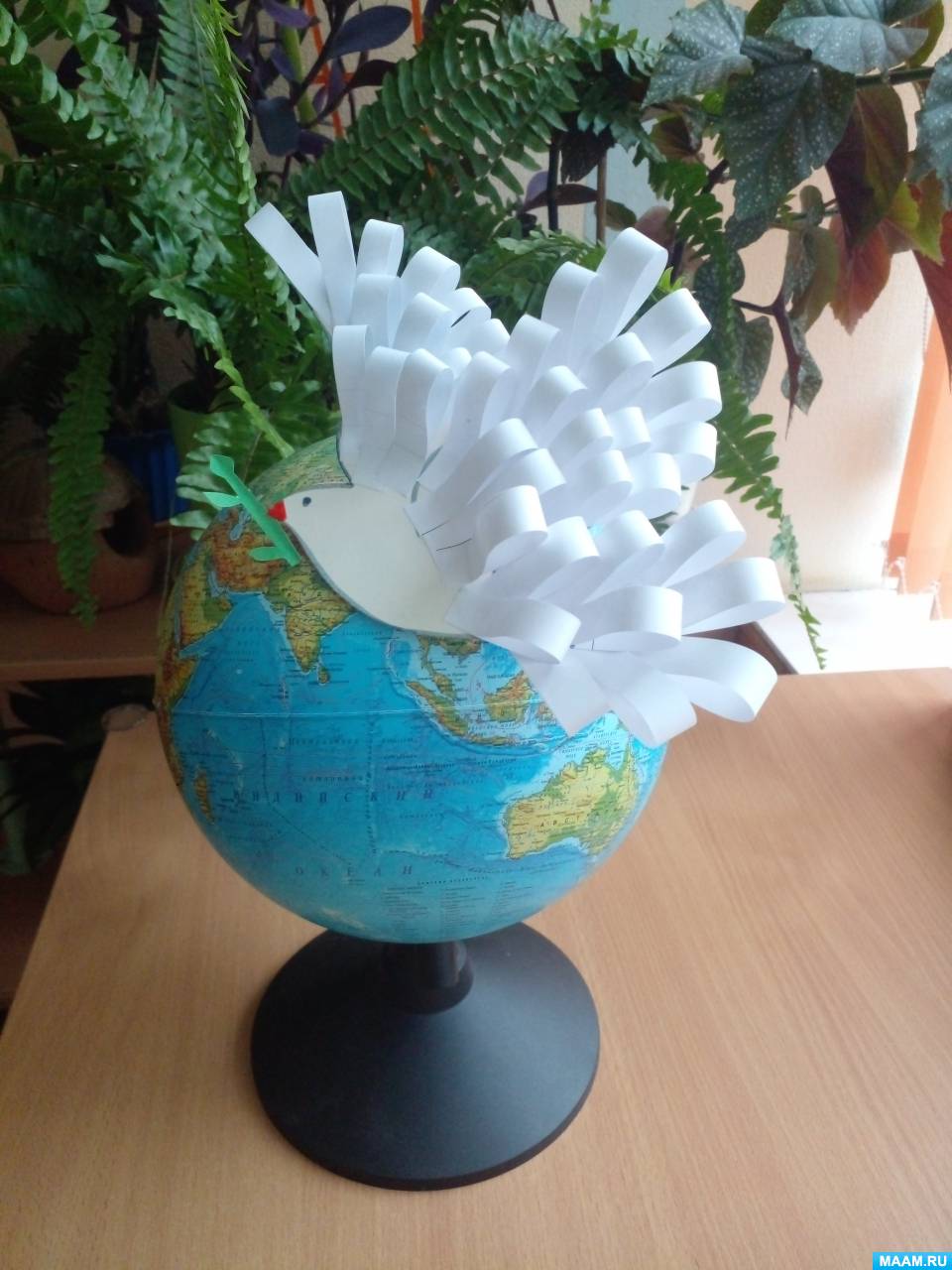 Мастер-класс по конструированию из бумаги «Голубь мира» к 9 Мая (12 ...